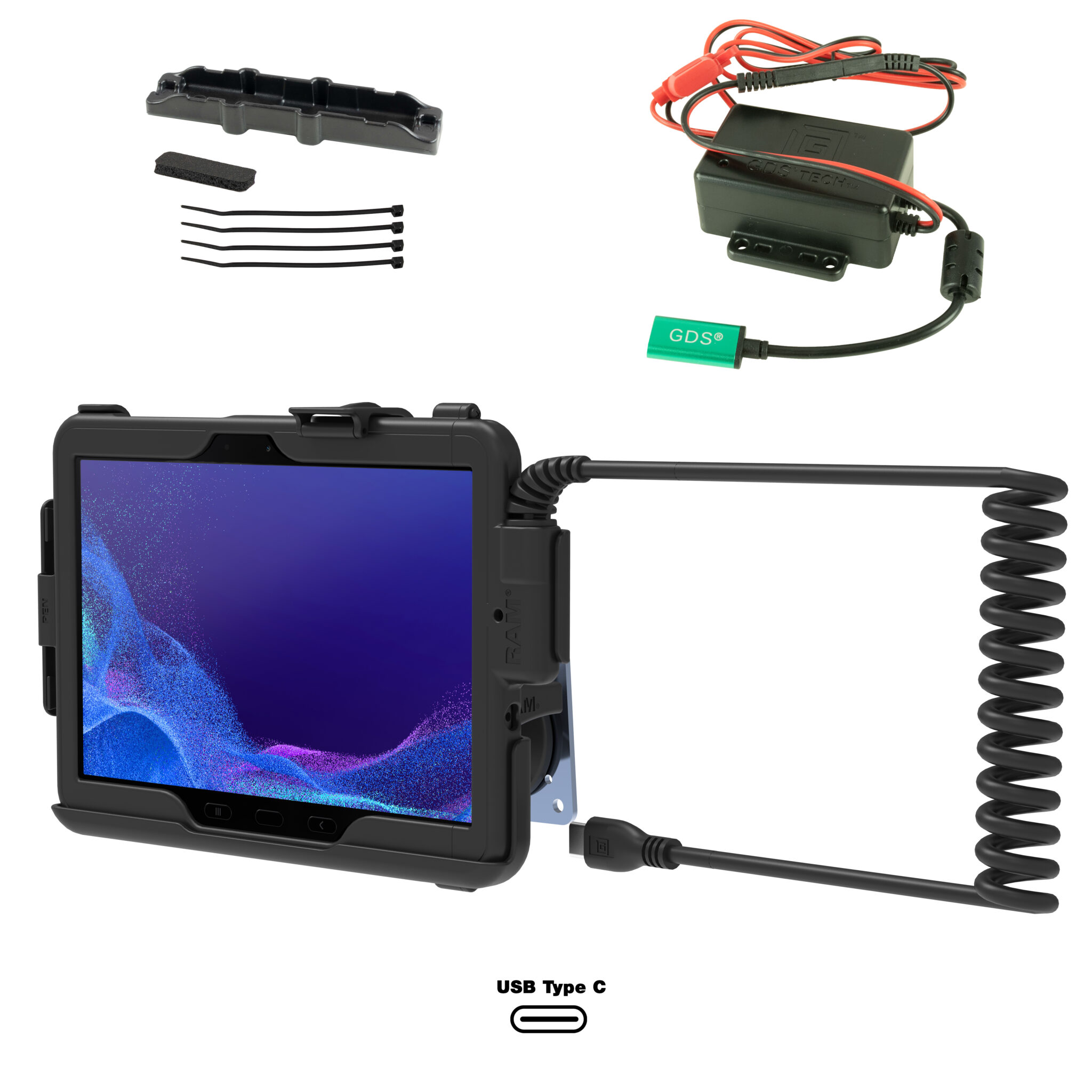 RAM-FP2-5500-1500 RAM CMount onsole Box Face Plate.