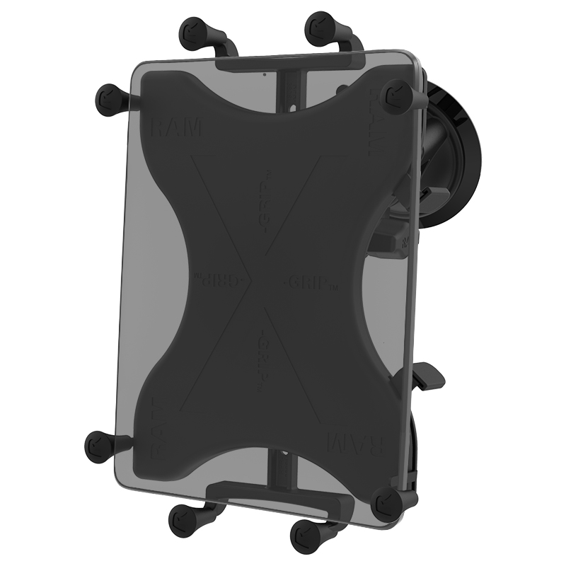 RAM® X-Grip® with RAM® Twist-Lock™ Suction Cup Mount for 9″-11″ Tablets ...