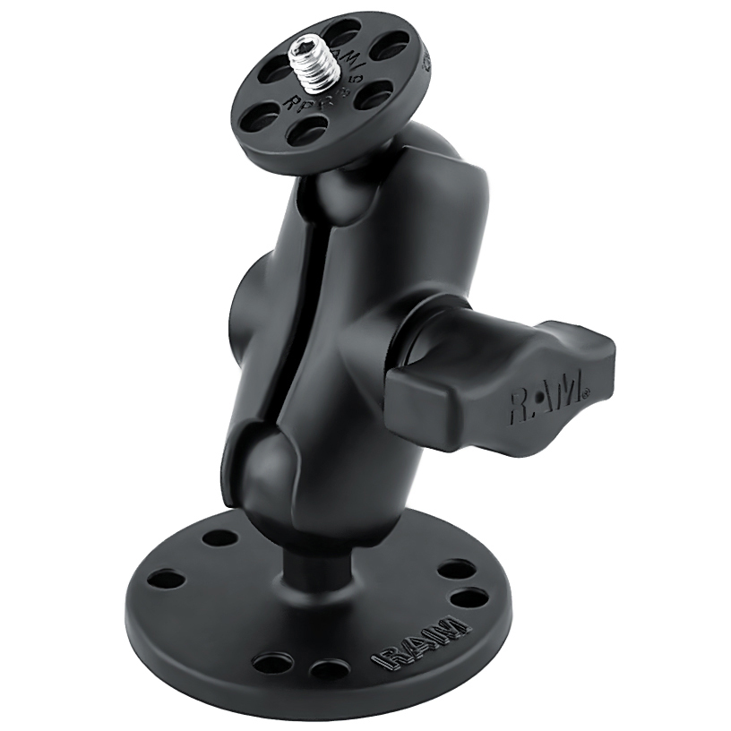 RAM-B-202-A-366U RAM Mount Flat Surface Mount Kit with 1/4"-20 Camera Stud